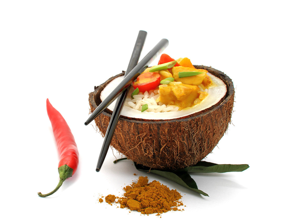 Clay Pot Slow Cooker Thai Curry Coconut Chicken - VitaClay® Chef