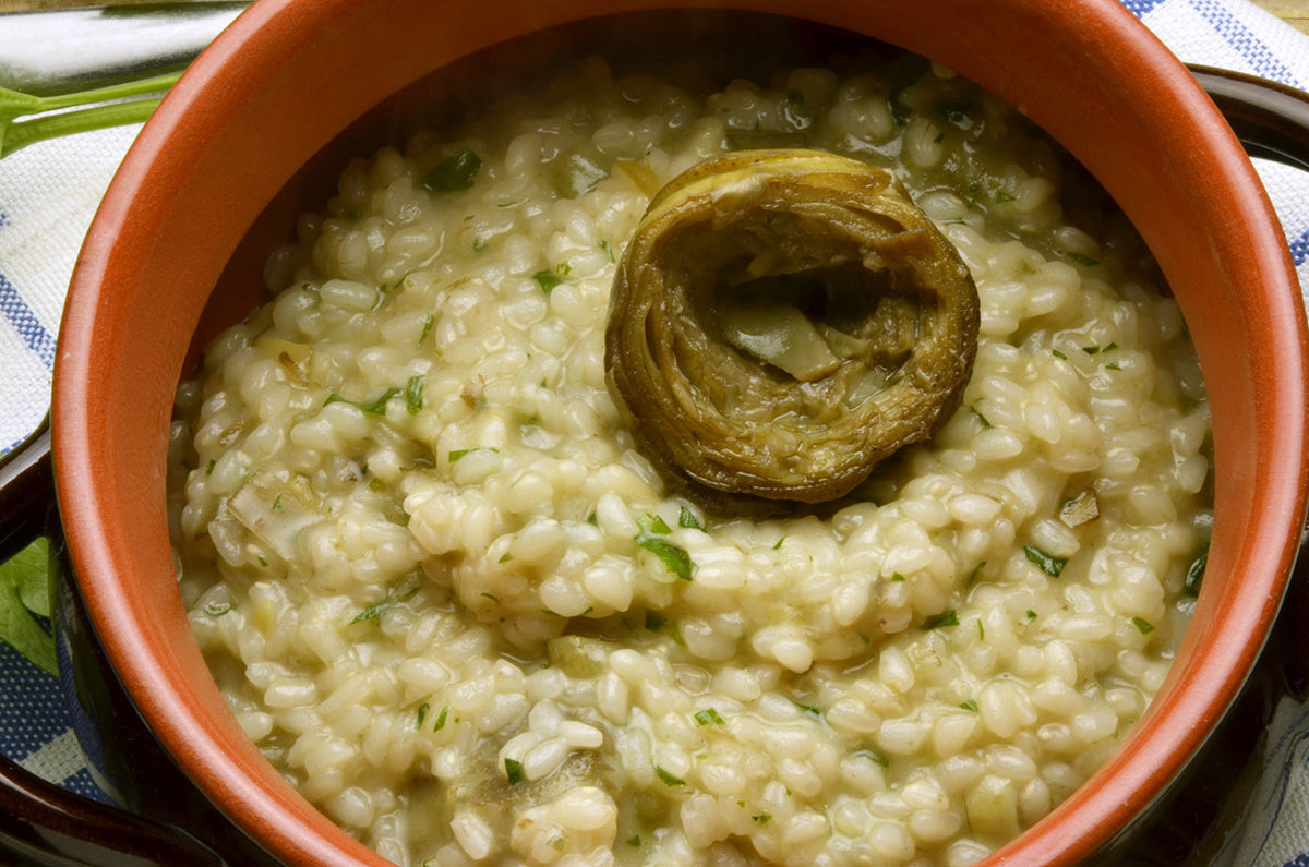 Artichoke Risotto - VitaClay® Chef