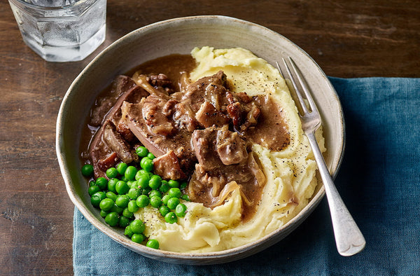 Clay Pot Slow-cooker lamb's liver, bacon and onions - VitaClay® Chef