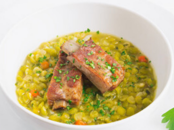 Easy-Peasy Split Peas with Leftover Bones in Just an Hour - VitaClay® Chef
